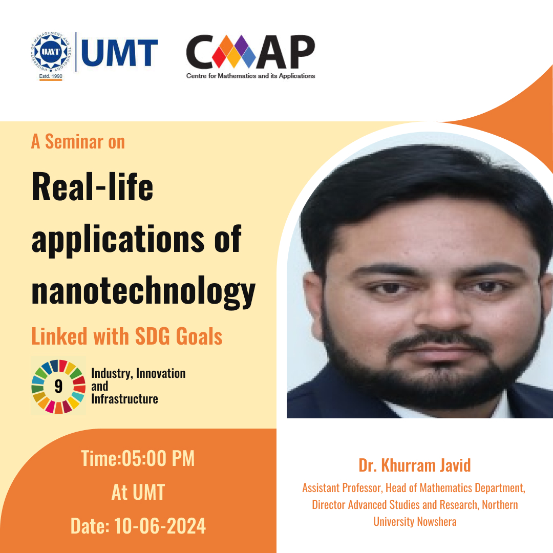 Real Life Applications of Nanotechnology - Centre for Mathematics and ...