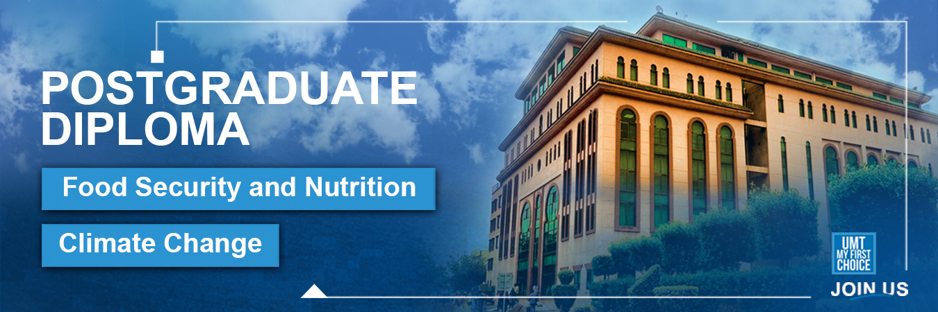 School of Food and Agricultural Sciences (SFAS) - UMT, Lahore